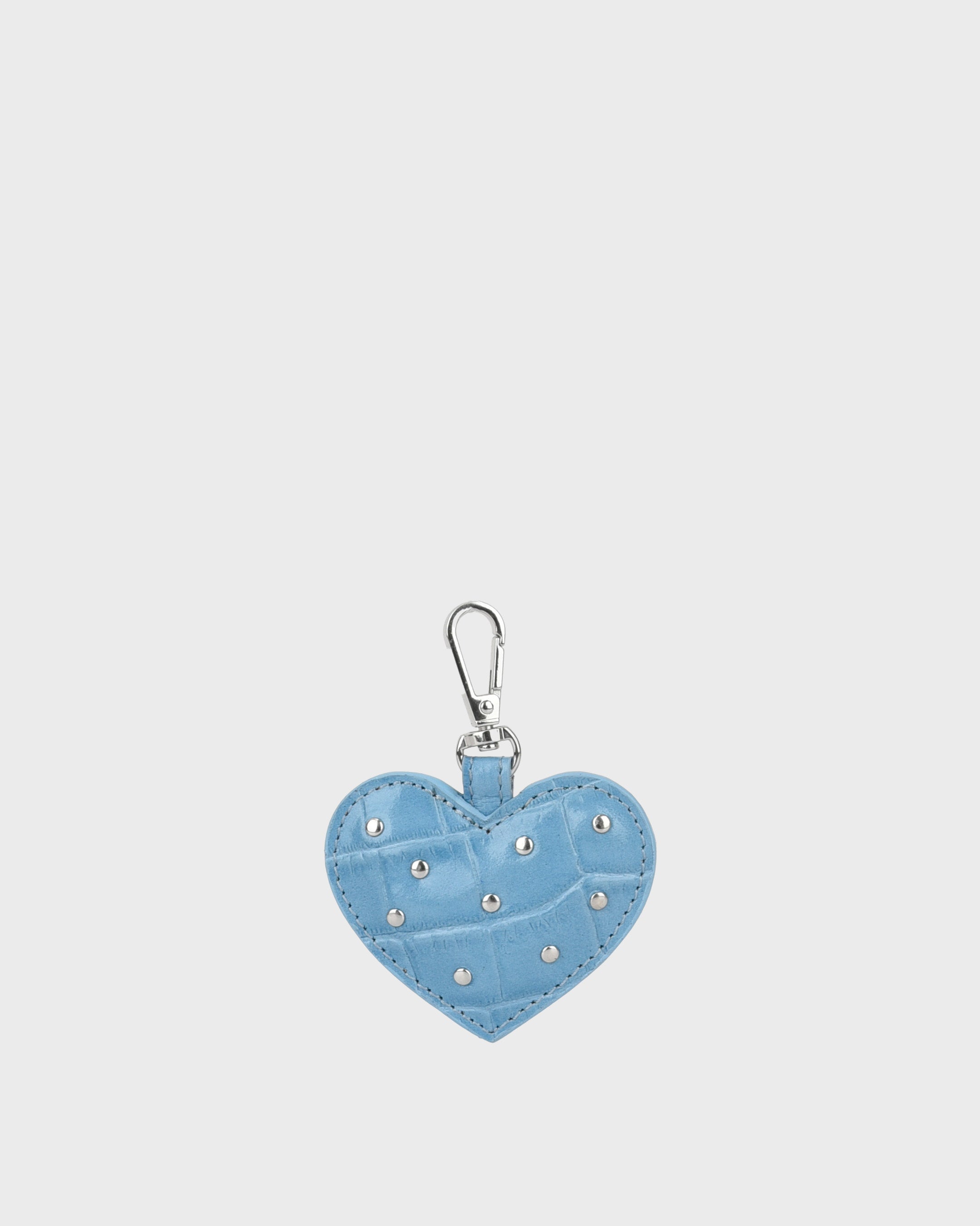 Heart Bag Charm Texas Dusty Blue – Núnoo EU